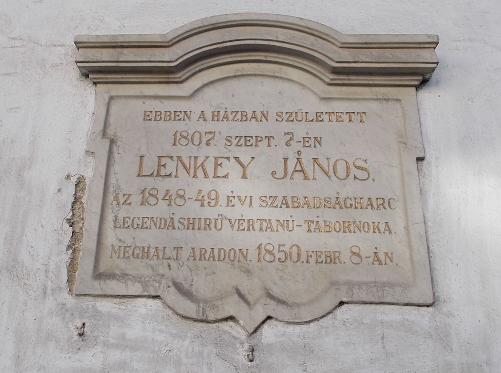 János Lenkey: The Forgotten Martyr of the War of Independence ...